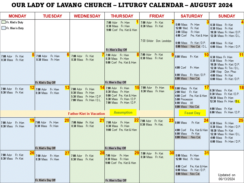 Our Lady of La Vang Church - Santa Ana | Our Lady of La Vang Church ...